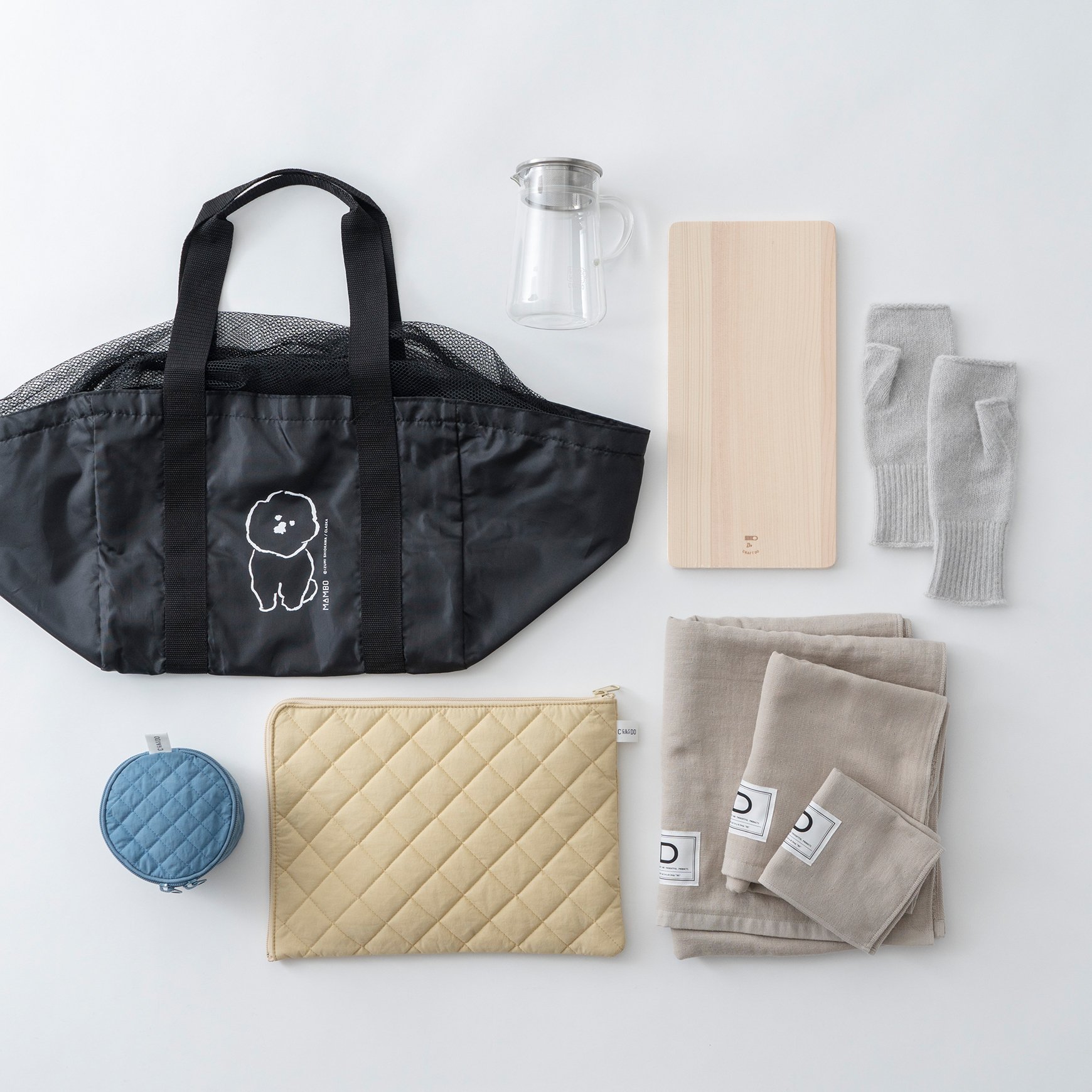 写真 | わんこがキュート！レジかごバッグや2WAYトート入り〈数量限定CLASKAオシャレ福袋〉2024年12月13日から販売です | LIMO | くらしとお金の経済メディア