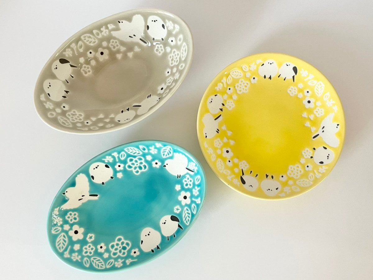 写真 | 110円とは思えない【セリア】〈のんびりシマエナガの食器〉3種類のお皿を徹底比較！ 使い勝手も良く話題！ | LIMO | くらしとお金の経済メディア