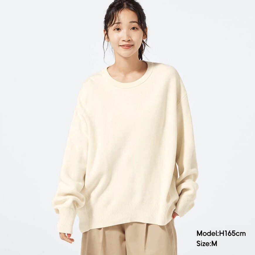 写真 | ALL3000円以下【GU】まだ寒い冬を乗り切る「あったかセーター」5選 | LIMO | くらしとお金の経済メディア