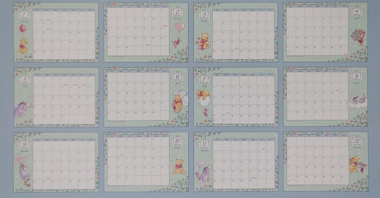 写真 | 2WAY！ダイソーのプーさんカレンダーが素敵！魅力3選 | LIMO | くらしとお金の経済メディア