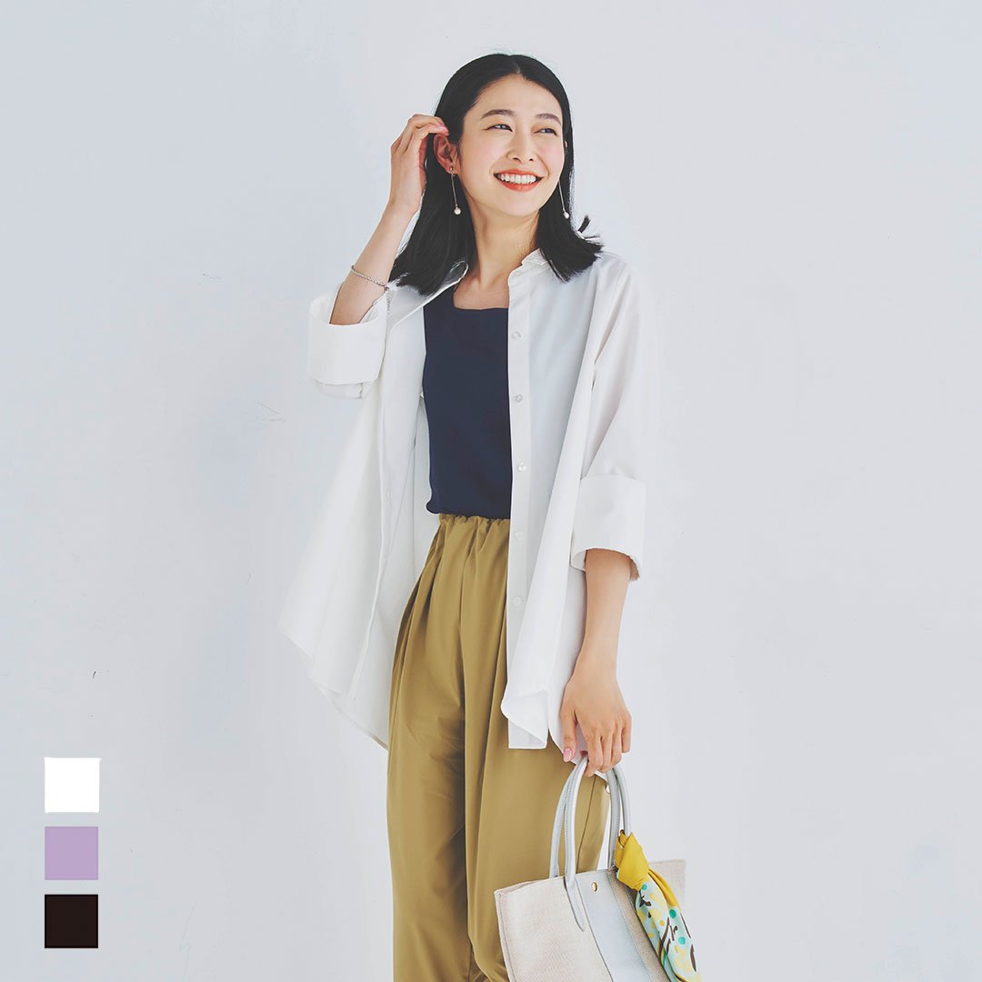 写真 | 【KEYUCA】大人可愛い〈シャツ＆ブラウス3選〉今から秋まで大活躍間違いなし！ 1枚で着ても、レイヤードしてもおしゃれに着こなせるアイテムがずらり！ | LIMO | くらしとお金 ...
