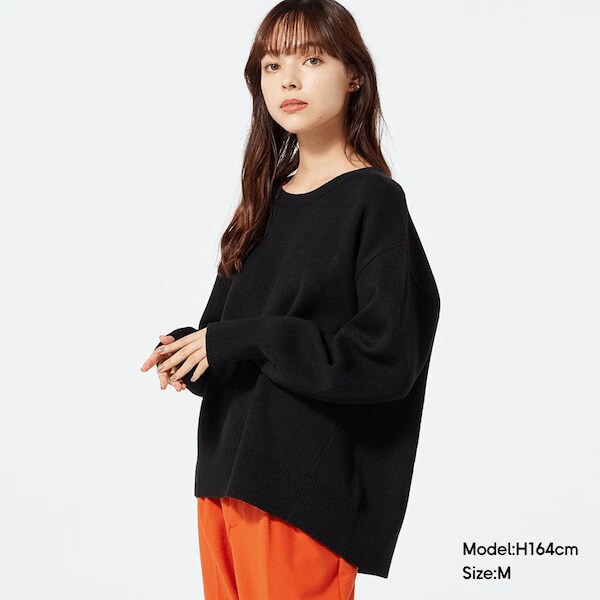 写真 | ALL3000円以下【GU】まだ寒い冬を乗り切る「あったかセーター」5選 | LIMO | くらしとお金の経済メディア