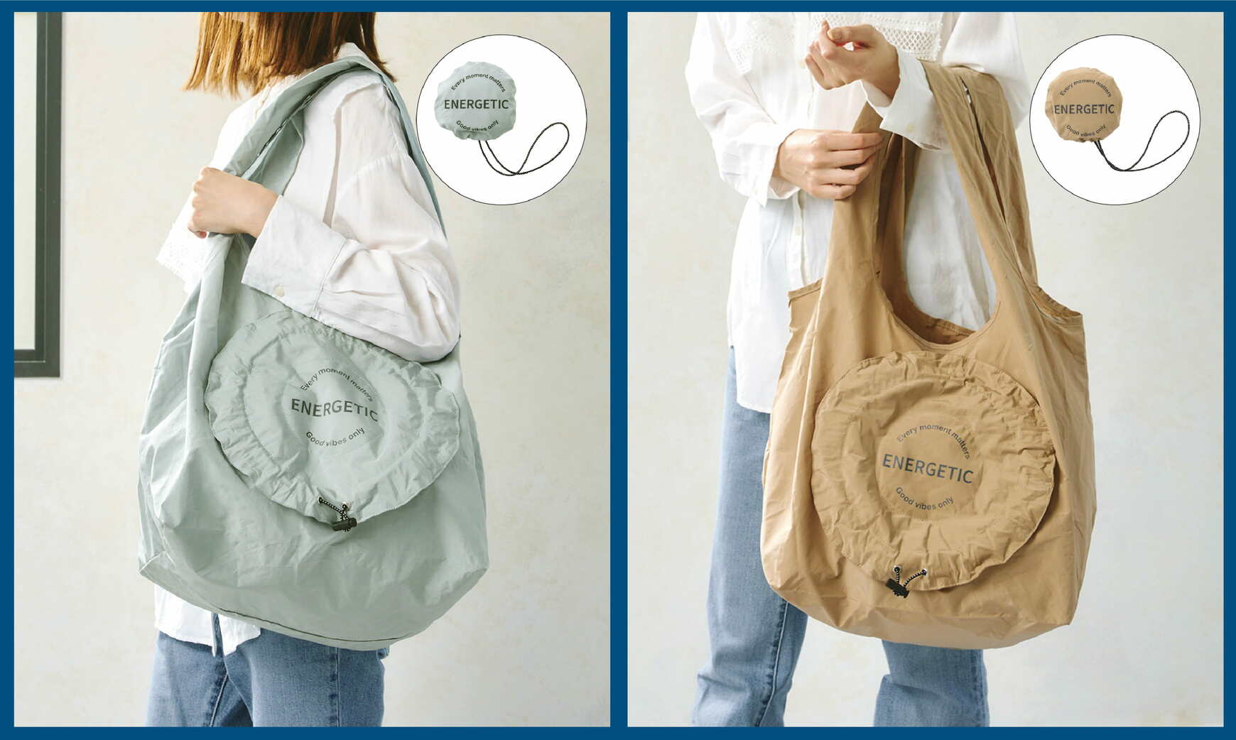 写真 | 3COINS「新作エコバッグ」おしゃれな3選。たっぷり入って小さく収納 | LIMO | くらしとお金の経済メディア