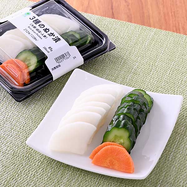 写真 | 【ファミマ】ALL200円台でコスパ抜群な新作おつまみ3選！「3種のぬか漬け」や「豚しゃぶの旨辛だれ」ちょうどいいボリュームです 【写真付き】2024年4月9日（火）からファミリー ...